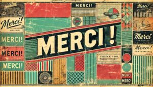 How to say thank you in French